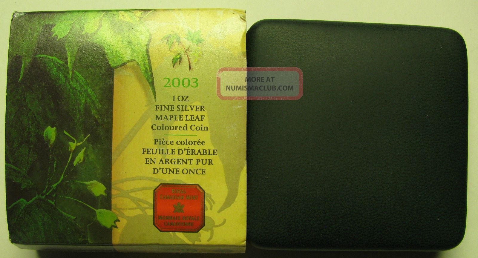 2003 $5 1oz. 9999 Silver Maple Leaf Sml Summer Coloured Canada