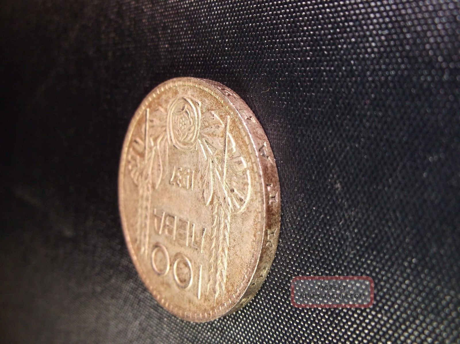 Bulgaria Coin 100 Leva, Silver Coin Circulated Details