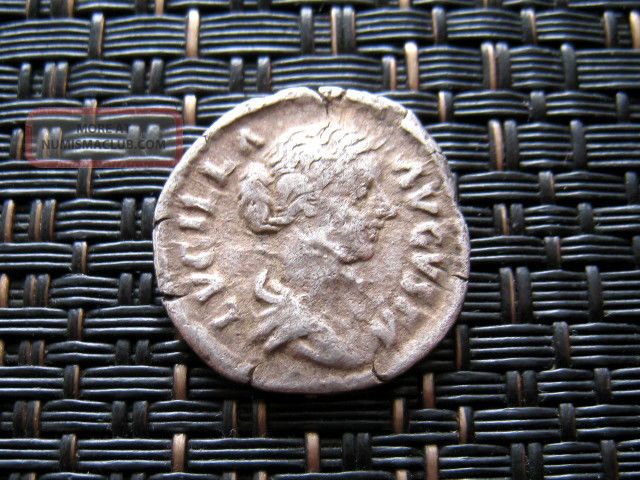 Silver Denarius Of Lucilla 164 - 169 Ad Wife Of Lucius Verus Ancient ...