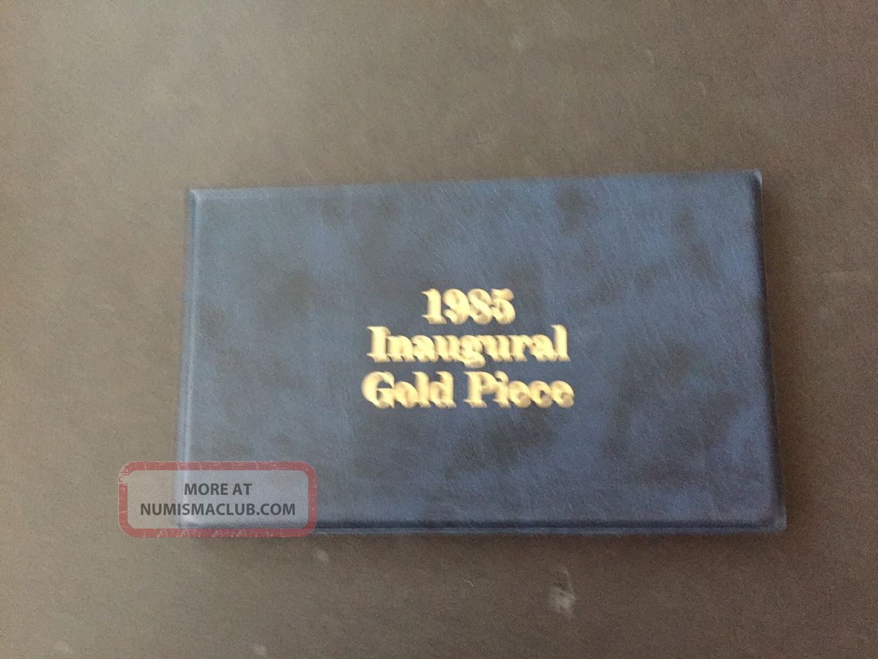 Ronald Reagan 1985 Inaugural Gold Piece 10 Karat