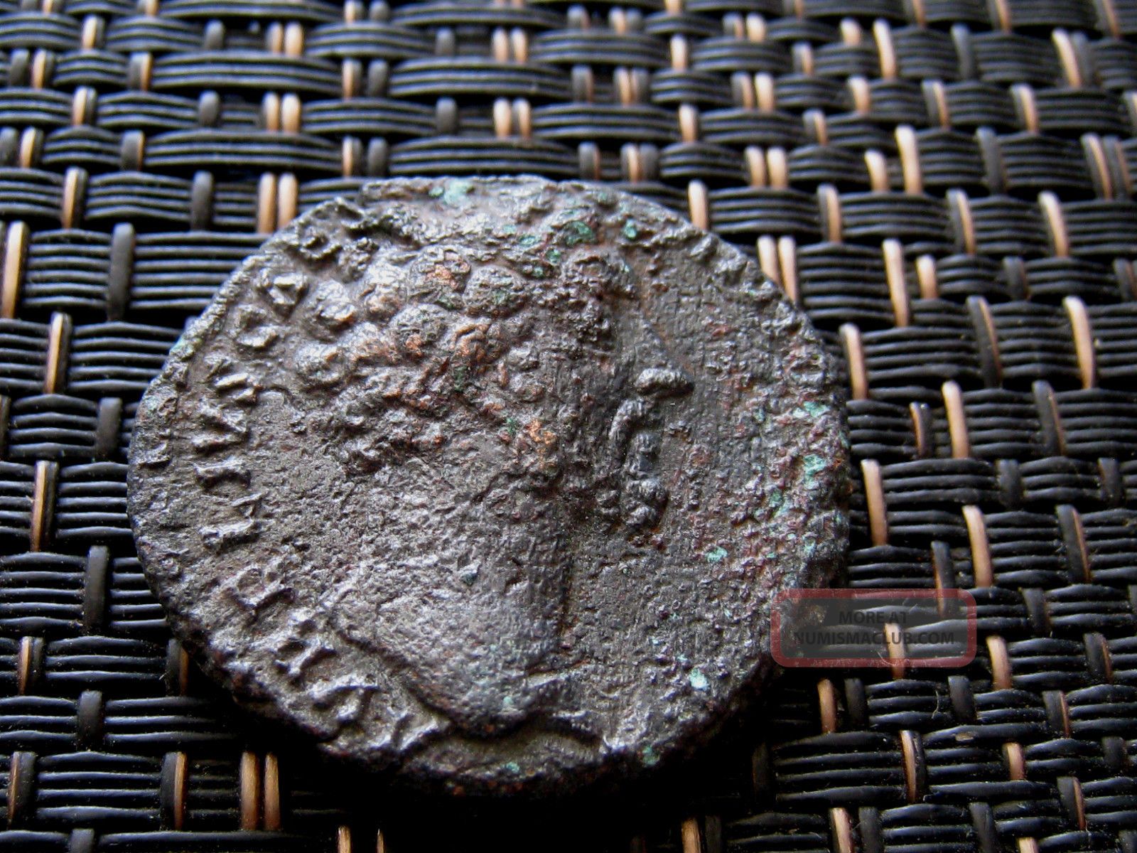 Bronze Ae As Of Marcus Aurelius 161 - 180 Ad Ancient Roman Coin