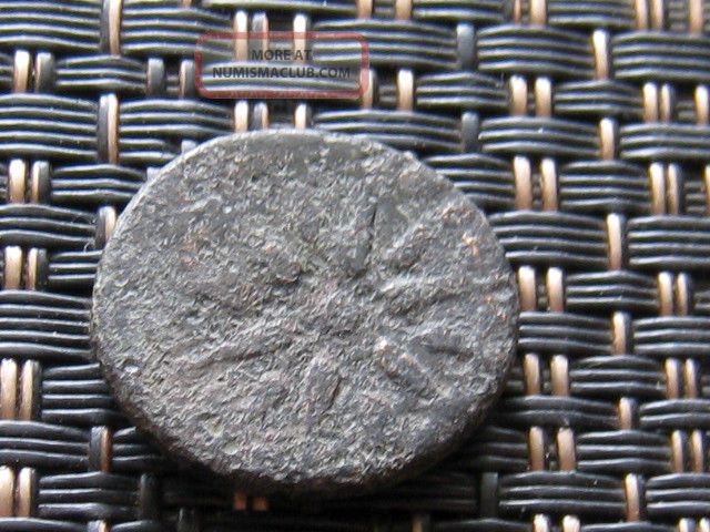 Gambrion, Mysia 350 - 300 Bc " Apollo & Star " Ancient Greek Bronze Coin