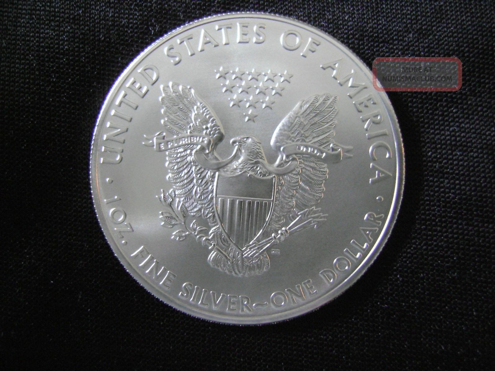 2015 Silver Us Eagle Dollar Coin 1oz Fine Silver Bullion Uncirculated