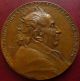 Dated 1886 Large French Bronze Medal By Oscar Roty