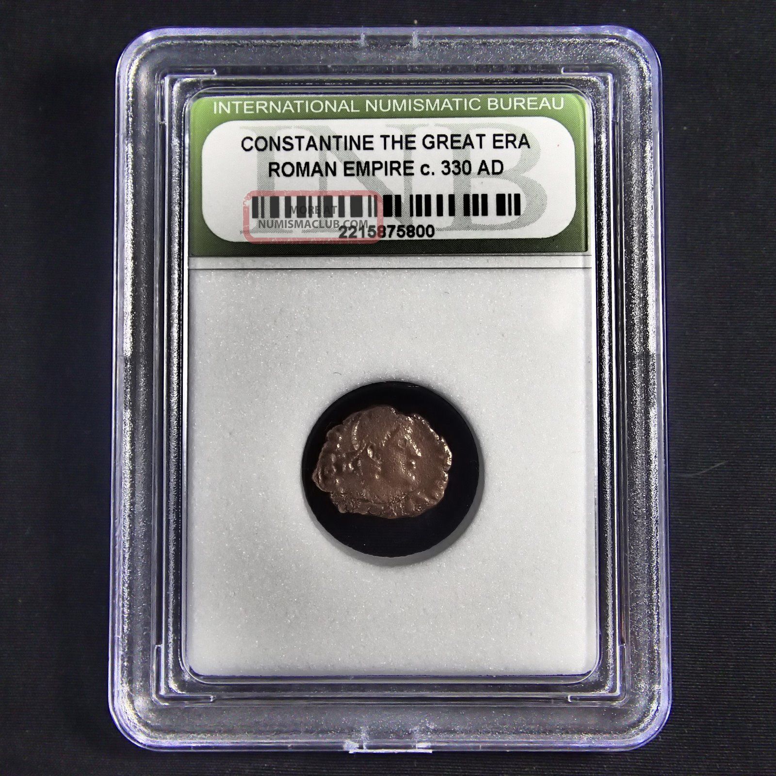 Slabbed Roman Imperial Constantine The Great Era Ancient Bronze Coin C ...