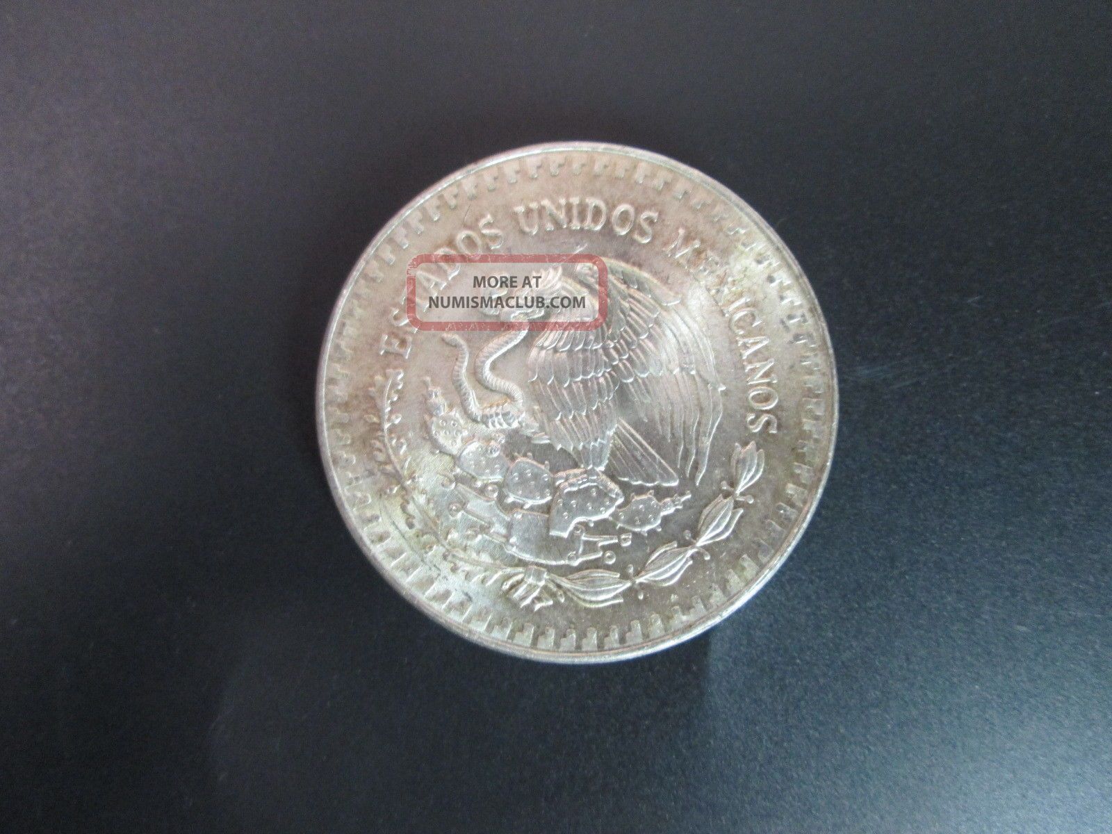 1985 Mexico / Mexican Libertad 1 Onza. 999 Silver Round Bullion / Coin