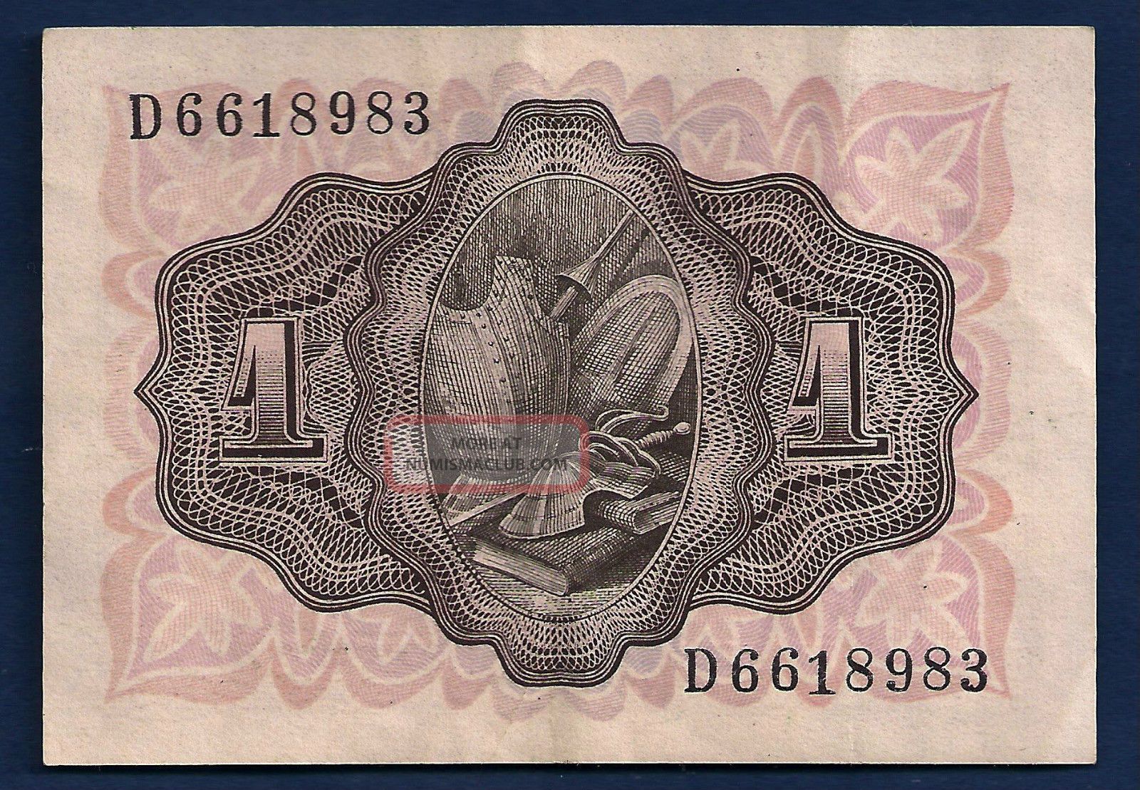 Spain 1 Peseta 1951 P - 139 Don Quixote (cervantes Novel Character)