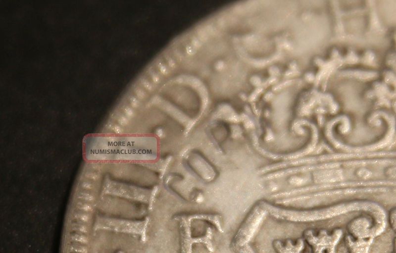 1771 Fm Silver 8 Reales Carolus Iii Spanish Colonial Dollar. Repro ...