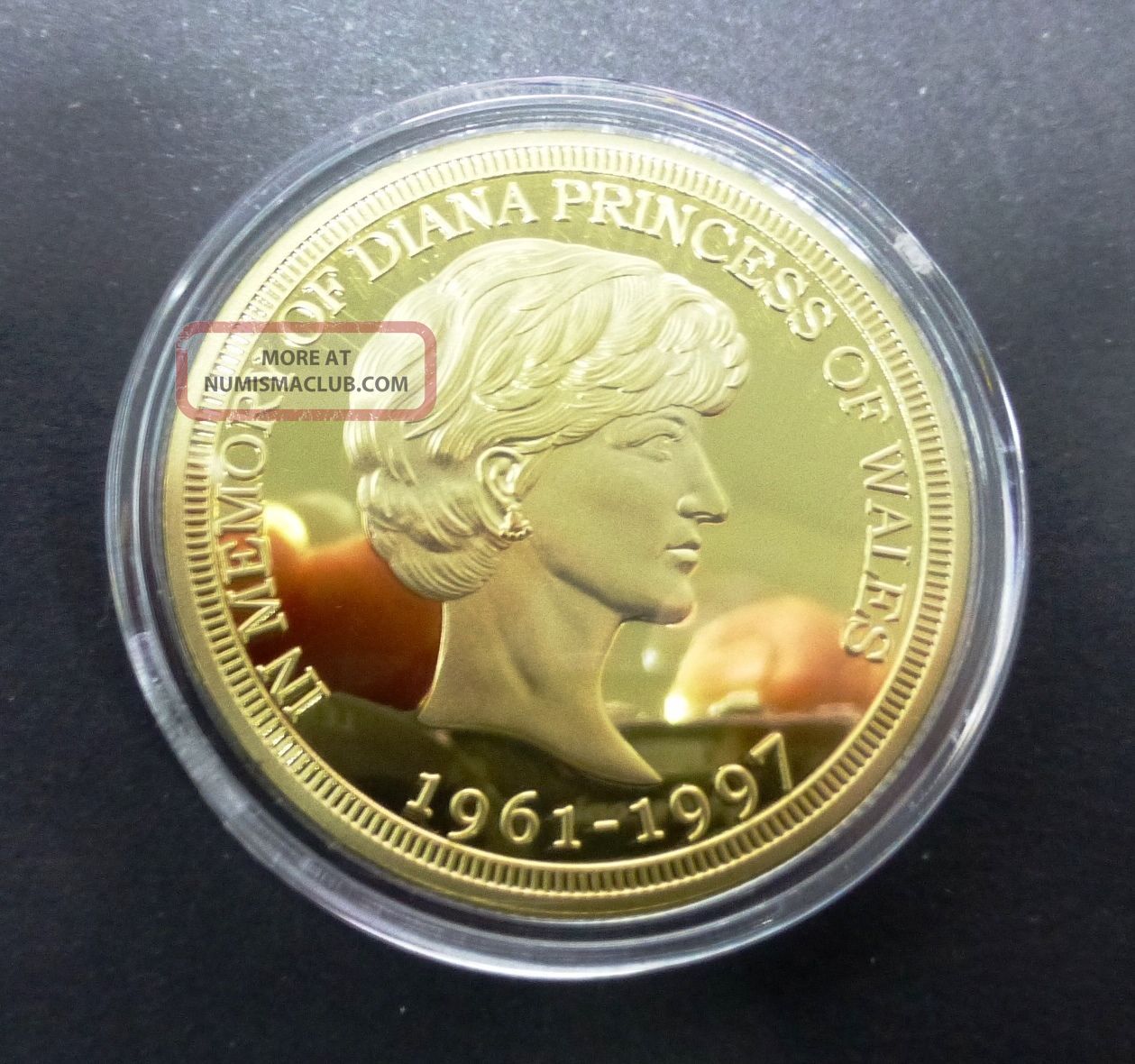 Diana Commemorative 1 Oz. 999 Gold Coin