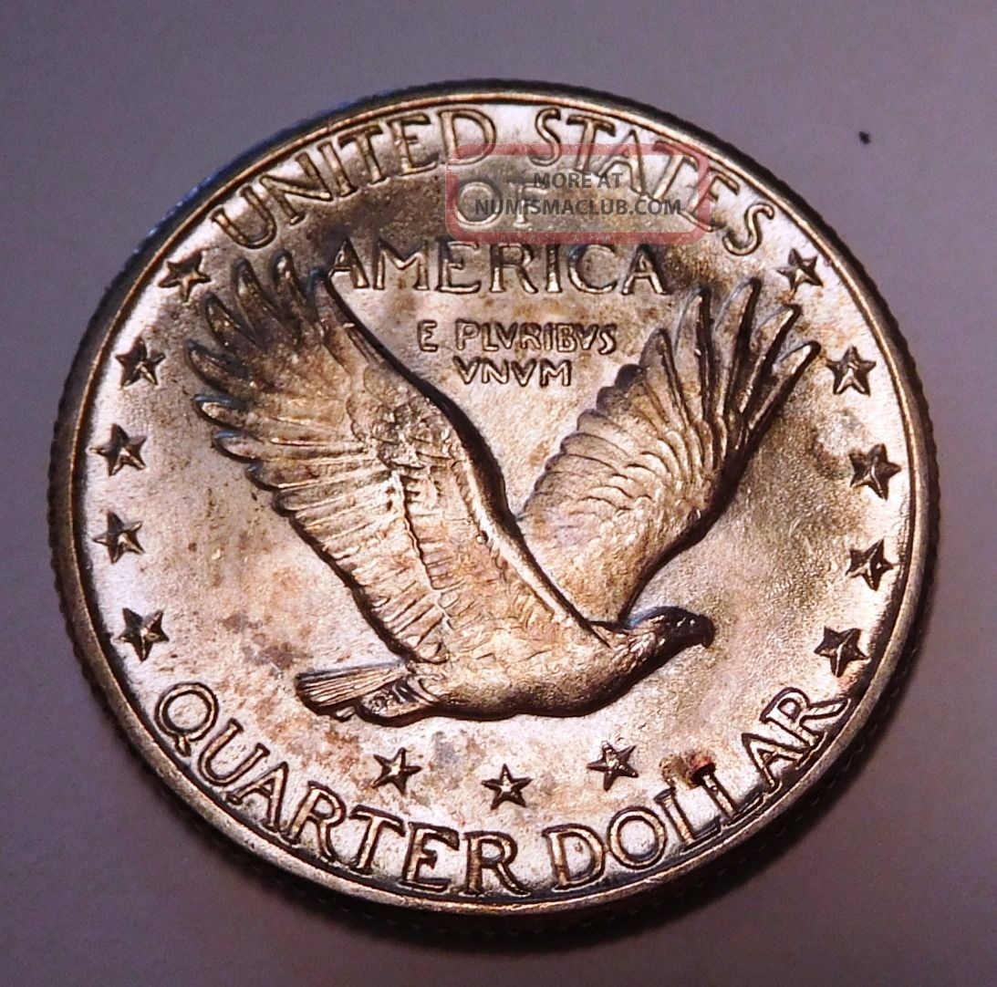 1930 - S Standing Liberty Quarter Very Choice Uncirculated