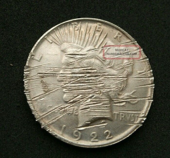 Batman Dark Knight Two Face Coin With Many Scratched