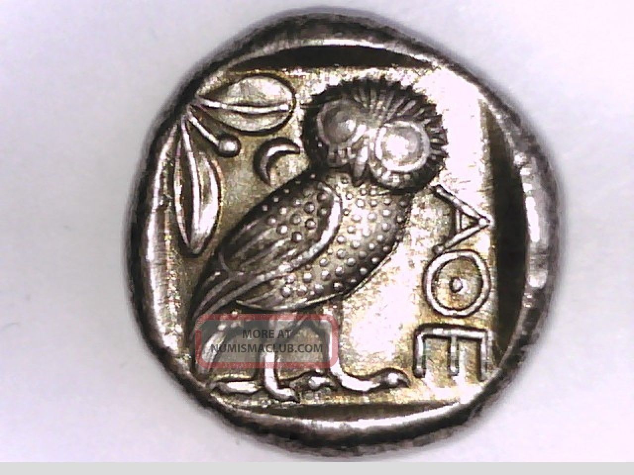 Greek Attica Athens Tetradrachm Athena/owl Museum Quality Coin With Owl ...