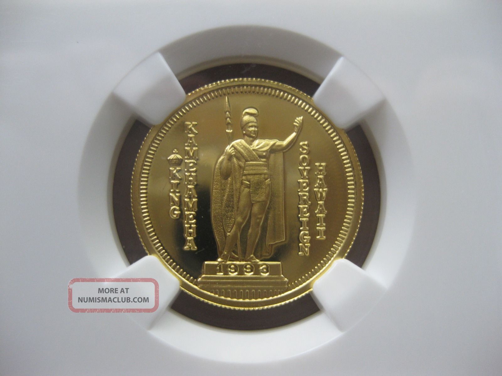 Hawaii 1993 Hawaiian Royalty Gold Coin Ngc Pf69