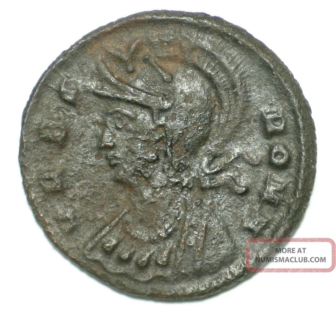 Roman Bronze Coin Follis Commemorative Issue Urbs Roma She - Wolf ...