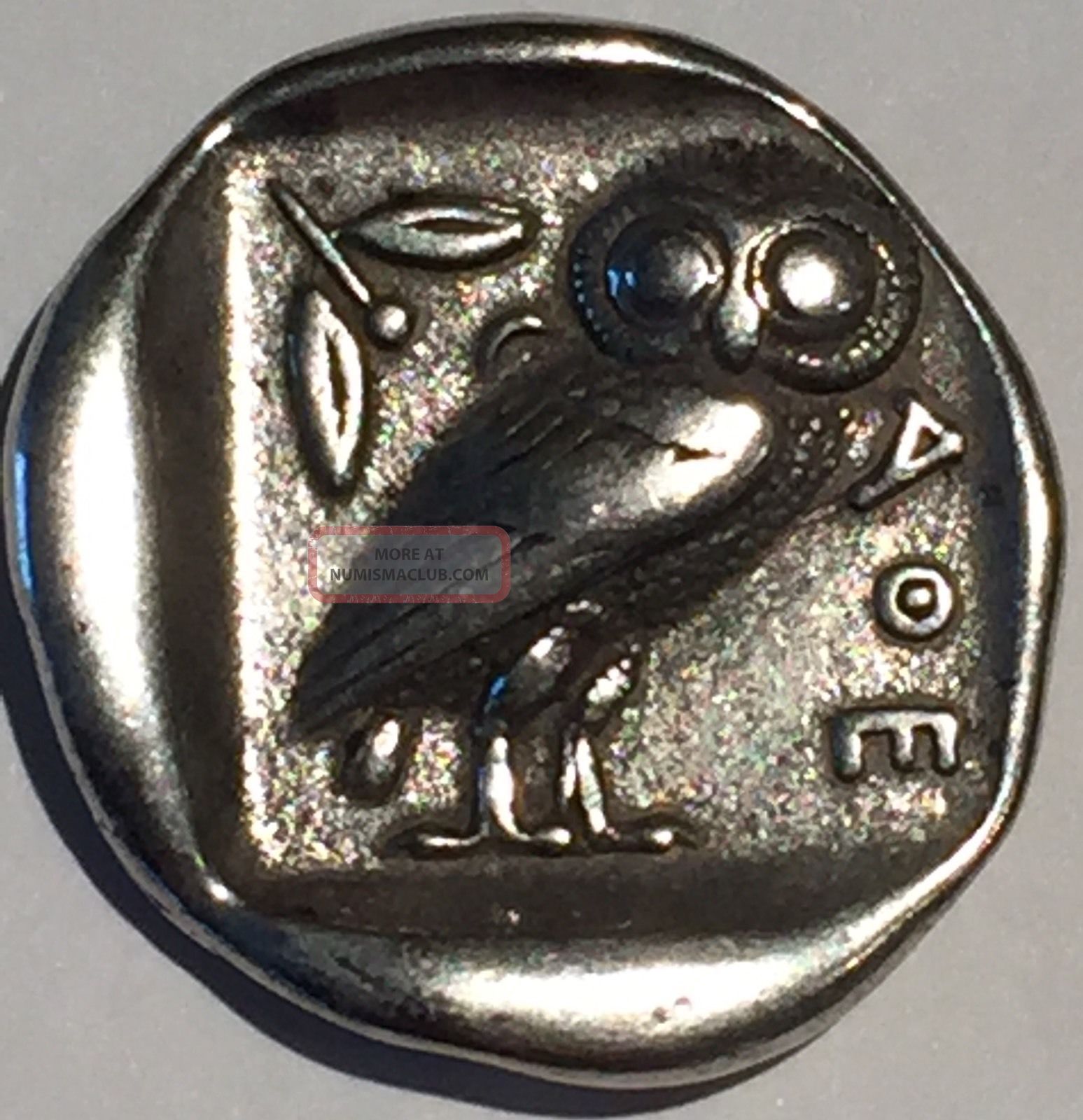 Attica Athens Tetradrachm Around 300 Bc Ancient Silver Coin Owl & Athena