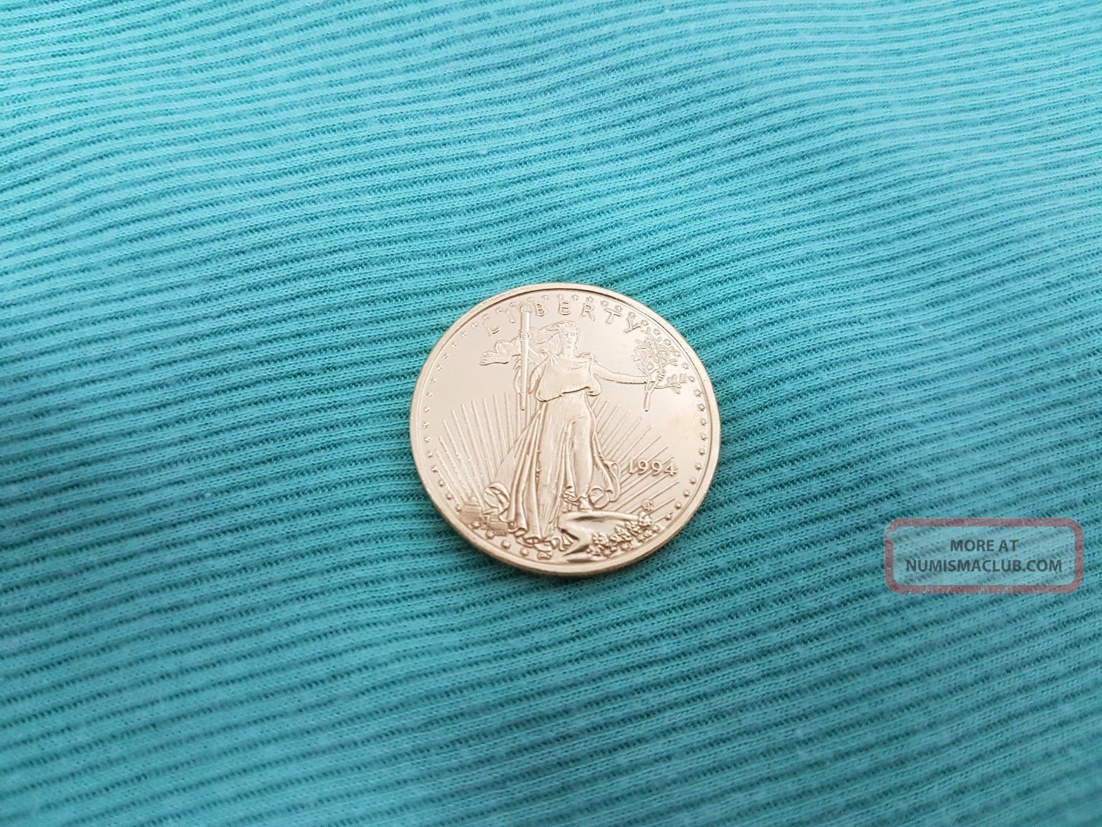  50 Gold American Eagle Bullion 1 Troy Oz Gold Coin
