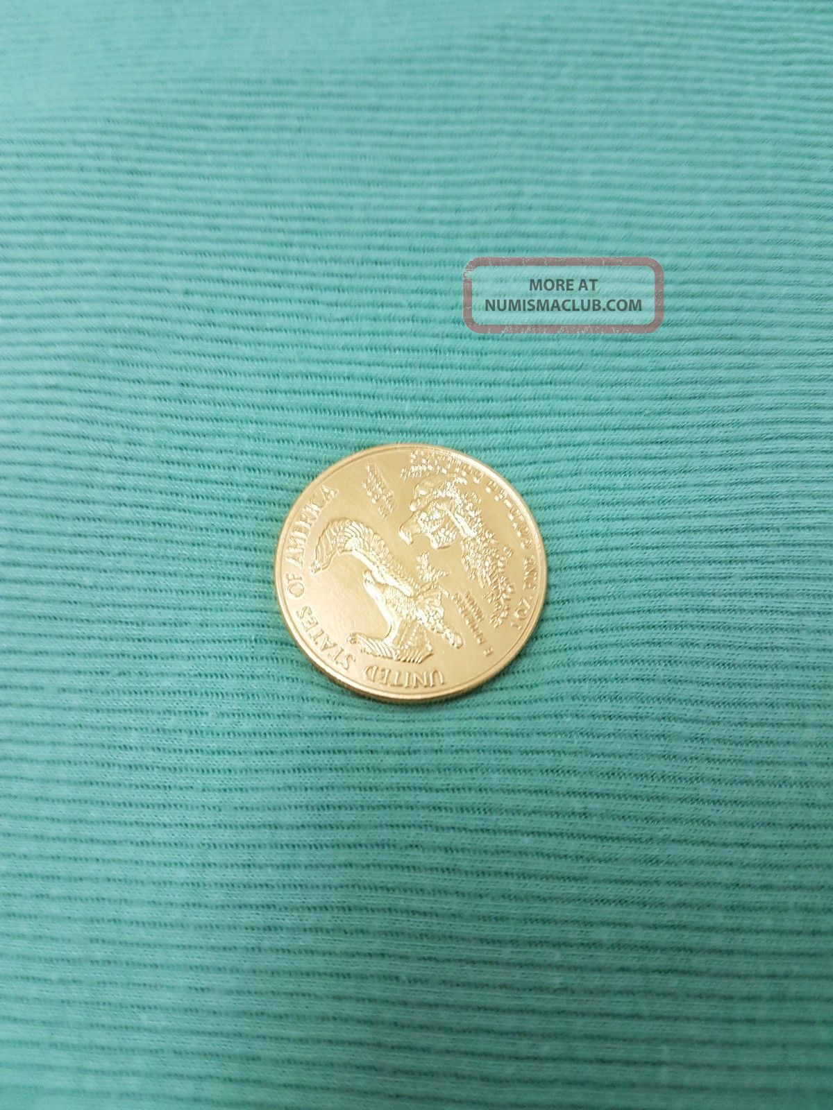  50 Gold American Eagle Bullion 1 Troy Oz Gold Coin