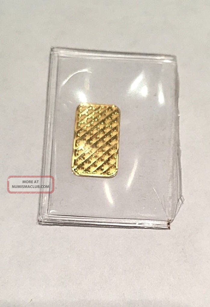Sunshine Minting 1 Gram. 999 Gold Bar - Ingot - Uncirculated