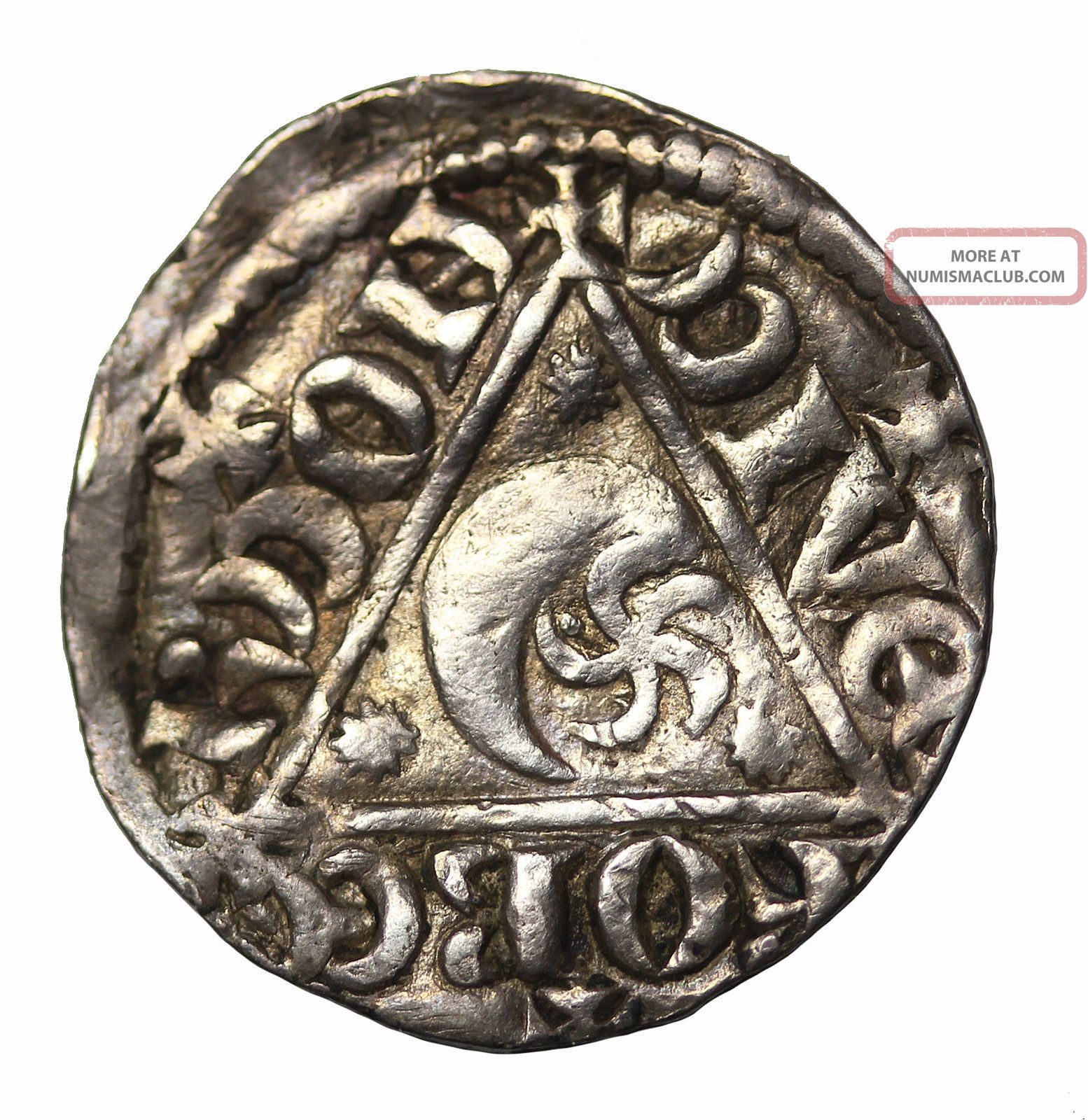 Ireland King John I 1199 - 1216 Ad Ar Silver Penny Dublin Medieval Coin ...