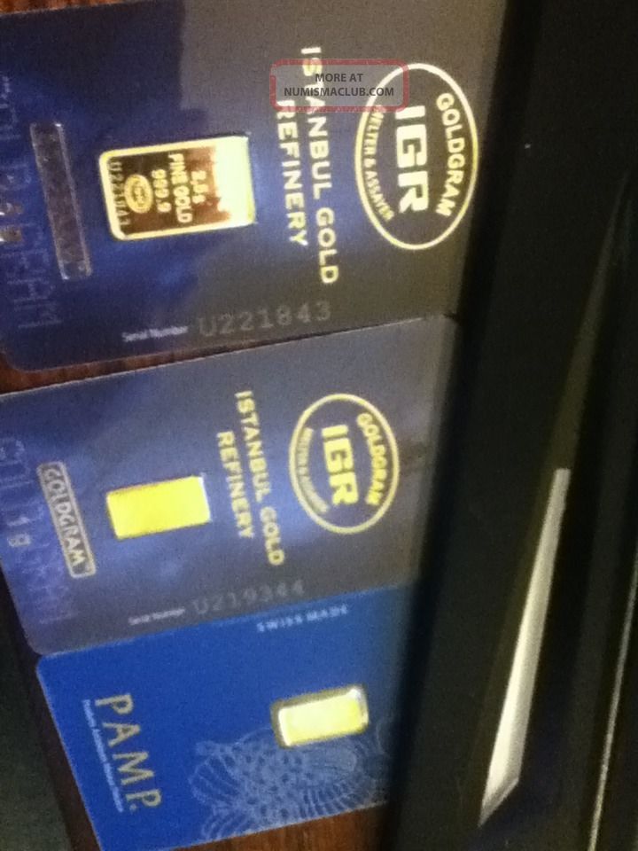 9. 5 G Gram 999. 9 24k Istanbul Gold Refinery Bar Igr All Real Gold