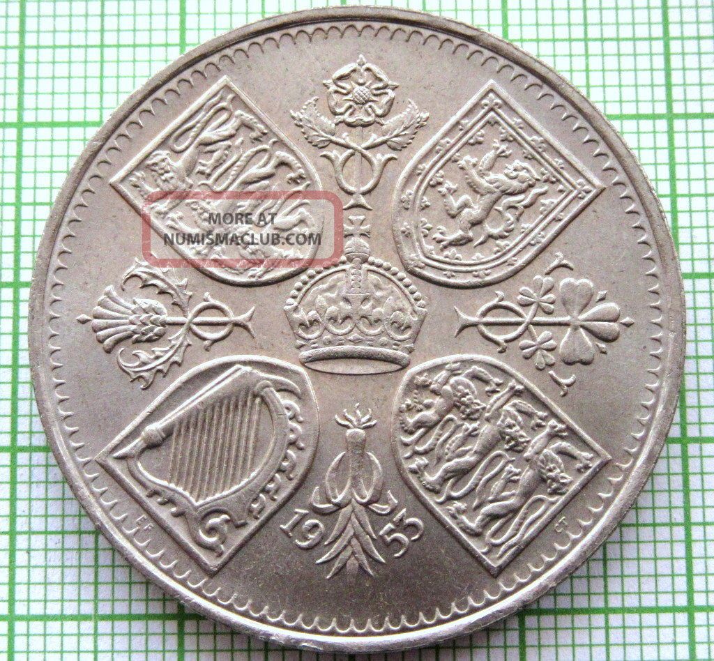 Great Britain Elizabeth Ii 1953 Coronation Crown Great Britain Elizabeth Ii 1953 Coronation Crown